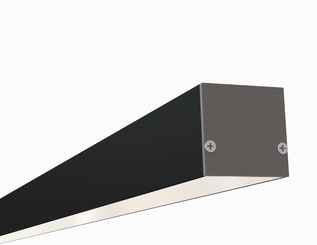 8ft (94'') Square Black LED Channel - (435B)